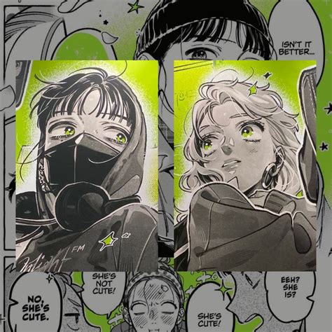 The Guy She Was Interested In Wasnt A Guy At All Mitsuki And Aya Matching Heart Keychain
