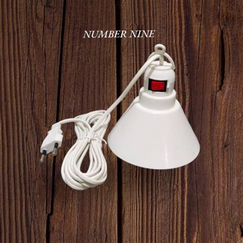 Jual Fitting Lampu Gantung Topi E27 Waterproof Kabel 10 Meter 5
