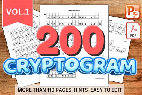 11 Printable Cryptograms Designs And Graphics
