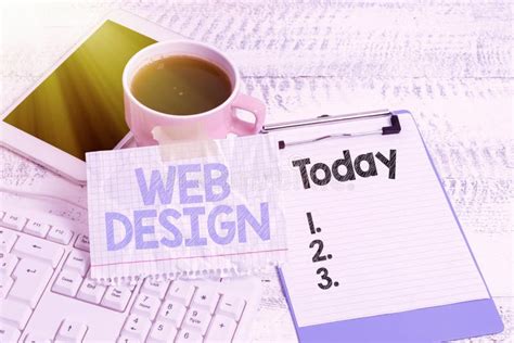 writing displaying text web design word written on website development designing and process of