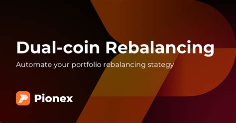 Crypto Rebalancing Bot Smoother Your Portfolio With The Rebalancing