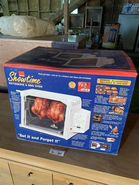Ronco Showtime Rotisserie And Bbq Oven Live And Online Auctions On