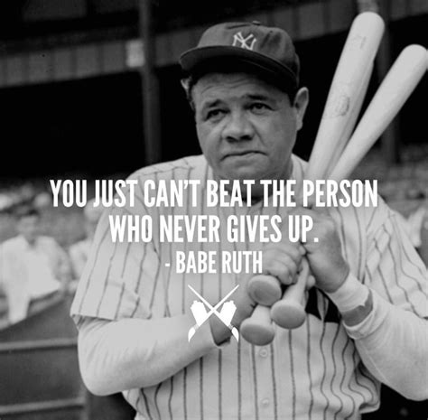 Never Give Up Quotes Baseball