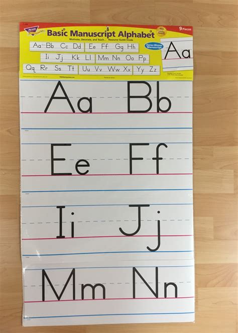 Basic Manuscript Alphabet Bb School Spot