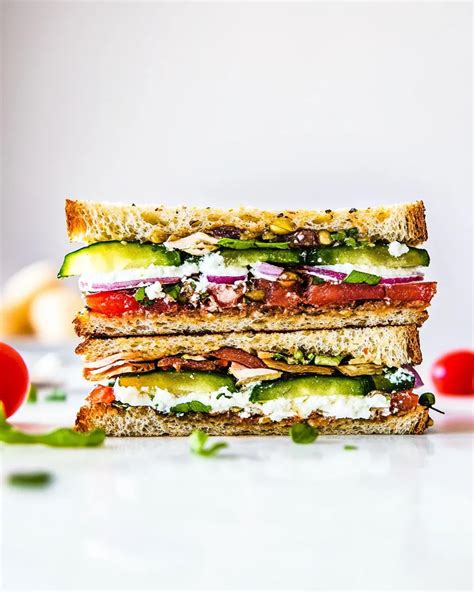 Mediterranean Sandwich Easy Dine Recipes