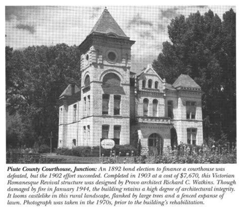 Piute Heritage Courthouse Has 120 Years Of Stories To Tell The Byway