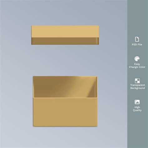 Premium Psd Psd Box Packaging 3d