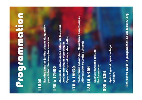 Flyer Image Douve It3 Marché Des Douves