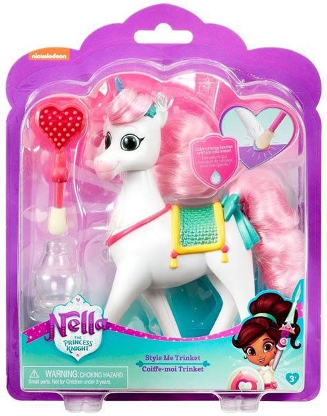 Nickelodeon Nella The Princess Knight Style Me Trinket 7 Figure Vivid