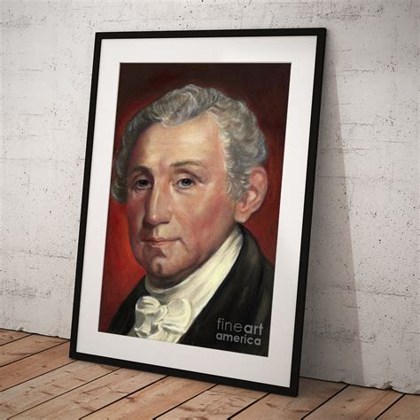 Portrait Of James Monroe Poster By Bettmann