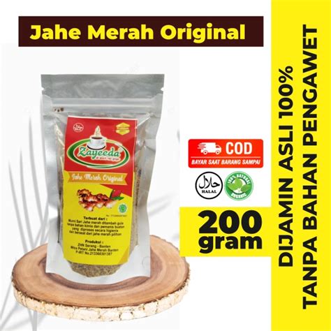 Merah Red Ginger Original Powder Original Red Ginger Powder