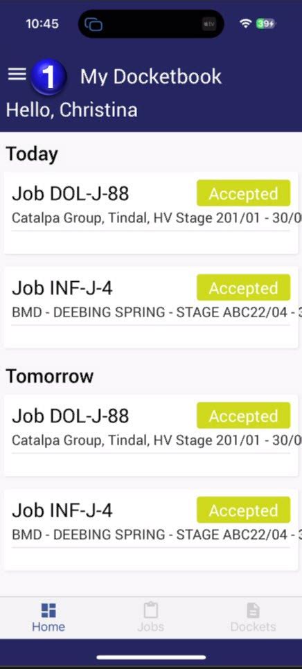 Download A Docket Using The Docketbook App
