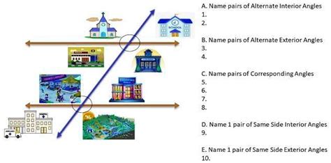 Same Side Exterior Angles In Real Life