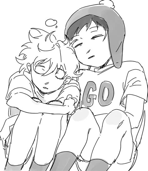 Tweek And Craig Sleeping Creek South Park Tweek South Park South Park