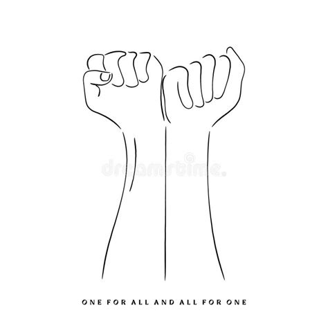 United We Stand Stock Vector Illustration Of Support 291588891
