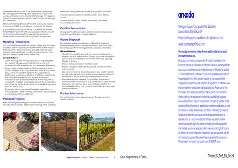 Tanalith E Treated Timber User Guide