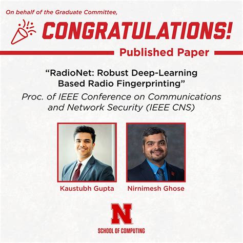 Nebraska School Of Computing On Linkedin Kudos To Our Assistant