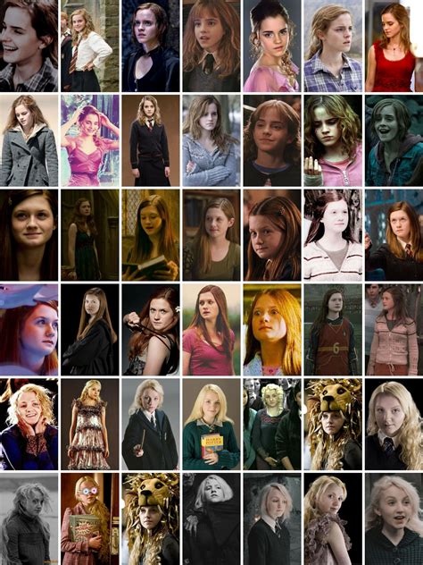 Ginny Weasley And Hermione Granger And Luna Lovegood