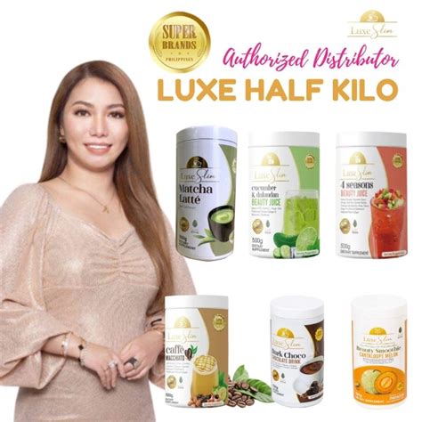 Luxeslim Half Kilo Macchiato Dark Choco Melon And 4 Seasons Shopee