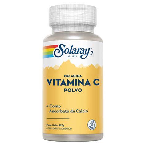 Vitamina C En Polvo Ascorbato Calcico