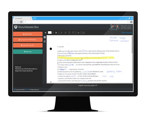 Docuvieware Html5 Viewer And Document Management Kit Online Demos