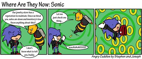 Web Comics Sonic 4koma Comic Strip Webcomics Web Comics Cheezburger