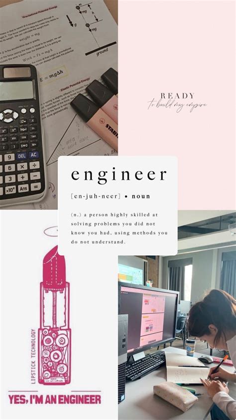 Engineer Wallpaper College Motivation Computer Science Women