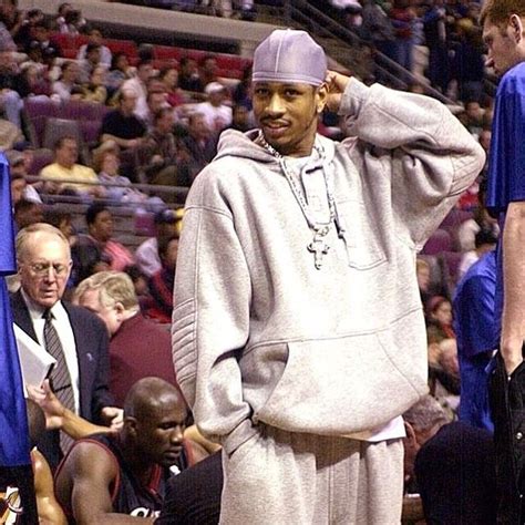 Allen Iverson On Court Drip Allen Iverson Outfits 2000s Allen