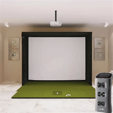 Golfjoy Spica 3 Sig10 Golf Simulator Bundle Complete Kit