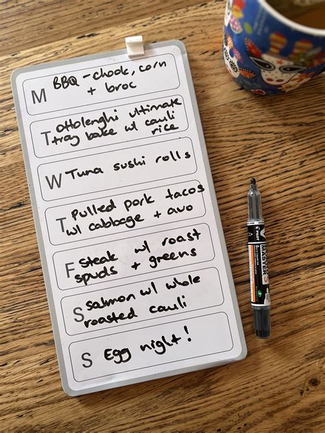 The Power Of Meal Planning — Olivia Mcfadyen
