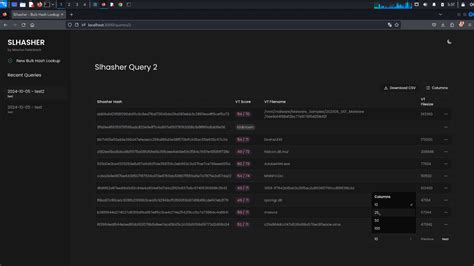 Slhasher Bulk Virustotal Hash Lookups