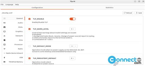 TLP UI Optimize Linux Laptop Battery CONNECTwww Com