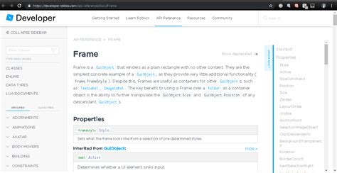 developer hub api reference down documentation issues developer