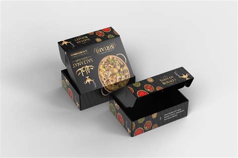 Box Design Biryani Box Packaging Behance