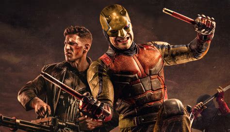 1336x768 The Punisher X Daredevil Laptop Hd Hd 4k Wallpapersimages