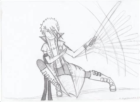 Girl With Laser Knife Sketch By Myshowata On Deviantart