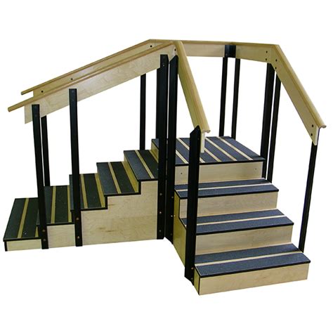 Straight Aluminum Staircases