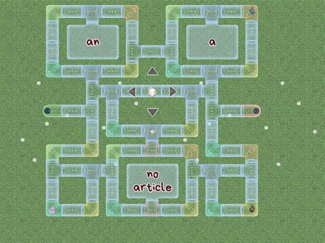Indefinite Articles Maze Chase