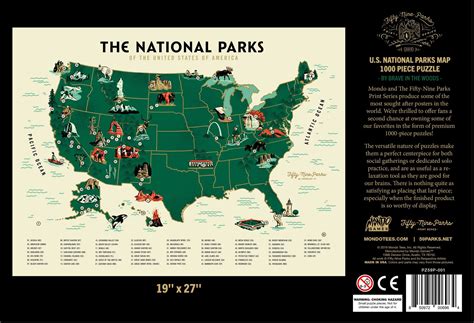 Us Map Showing National Parks