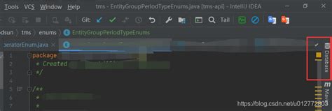 Intellij连接mysql自动生成表对应的beanidea连接mysql生成对应bean Csdn博客