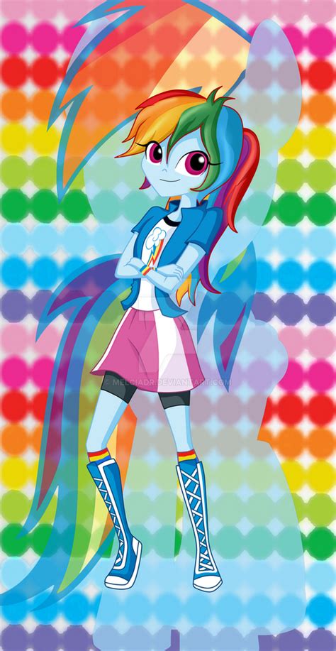 Mlp Rainbow Dash By Melciadr On Deviantart