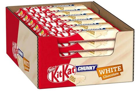 NestlÉ Kitkat Chunky White Schokoriegel 24er Pack 48 Rabatt