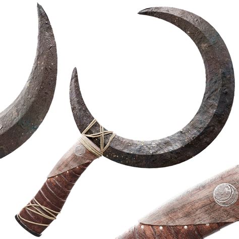 Sickle Historical Weapons Models Blenderkit
