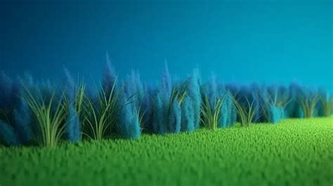 Grass In A Field Animation Background Grassy Scenery Stock Video