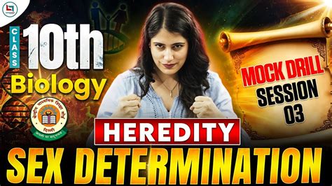 Cbse Class 10 Biology Heredity Sex Determination Ncert Heredity Questions Astha Maam