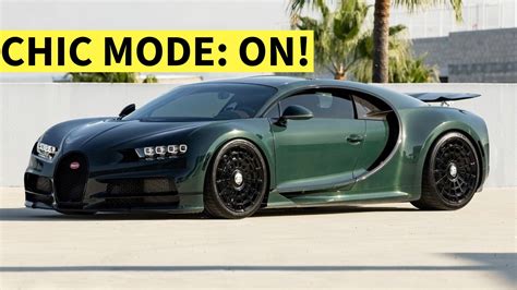 Tweaked Bugatti Chiron Is An Elegant Hypercar Autoevolution