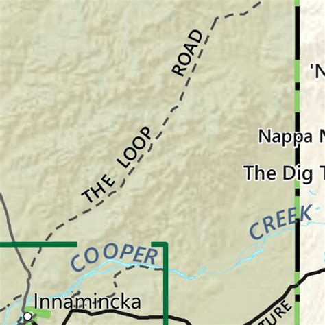 Innamincka Regional Reserve Map By Department For Environment And Water Avenza Maps