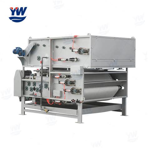 Stainless Steel Belt Filter Press Machine Use For Sludge Thickening