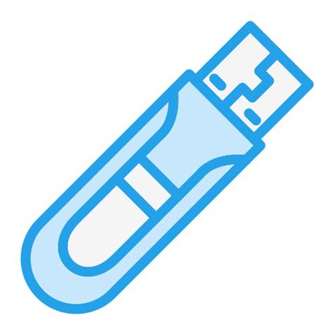 Usb Generic Blue Icon