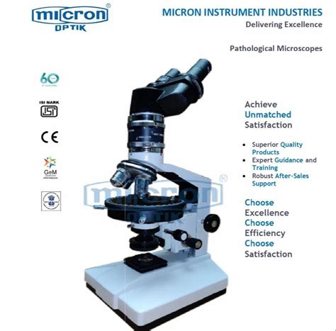Polarising Microscope Make Micron Optik Model Kg 6 Polce Certified